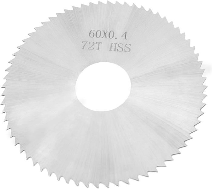 Scie à fendre ronde en acier rapide 72T 60mmx16mmx0,4 mm.[Z2744 ...