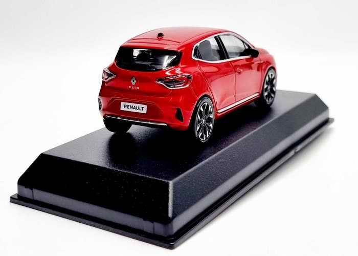 RENAULT Clio V Rouge Flamme 2024 Voiture de Collection NOREV 1/43 Métal ...