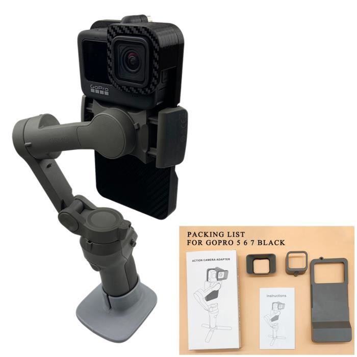 Adaptateur-Caméra Cardan Adaptateur De DJI OM3 OM4 Pour Gopro 5 -6 - 7 ...