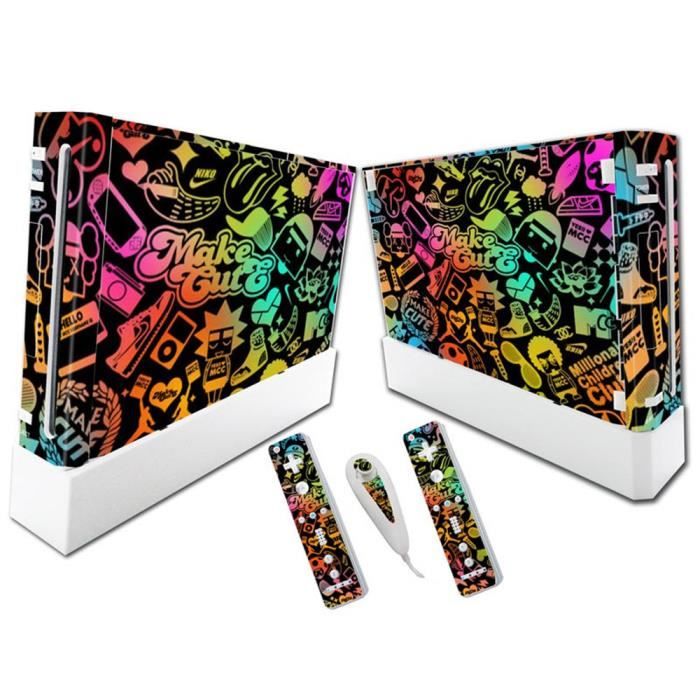 TN-WII-0206 - Game Accessories Vinyl Skin Sticker Protector for ...