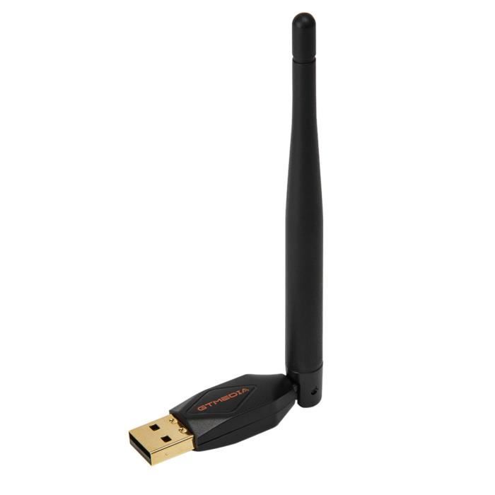 Mini Adaptateur Wifi Sans Fil Freesat Usb Avec Antenne, Pour Satellite ...