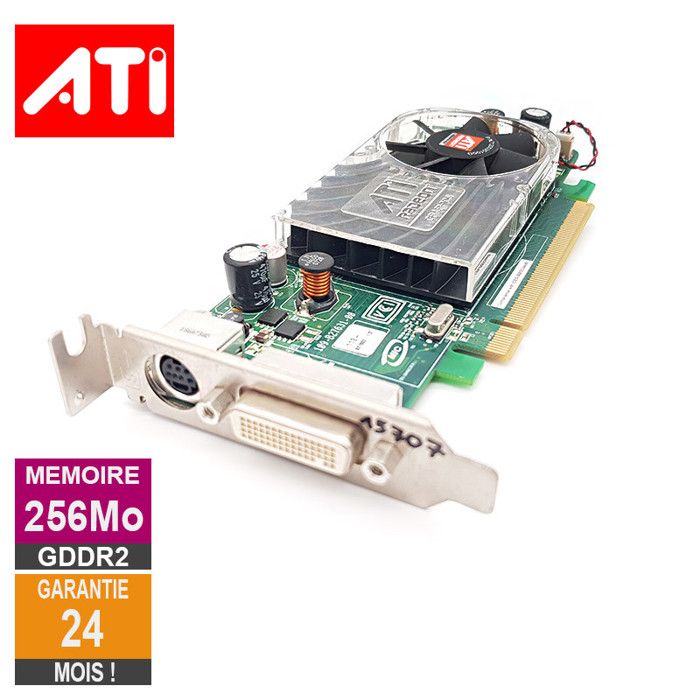 Carte graphique ATI Radeon HD 2400XT 256Mo GDDR2 PCI-e DMS-59 0XX355 ...