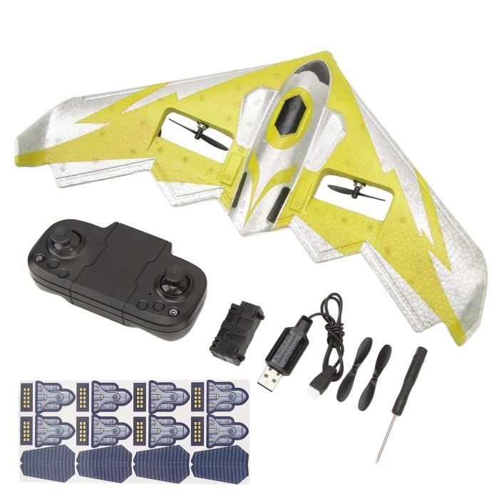 Kit avion RC Planeur Avion télécommandé en mousse EPP avec lumière LED ...