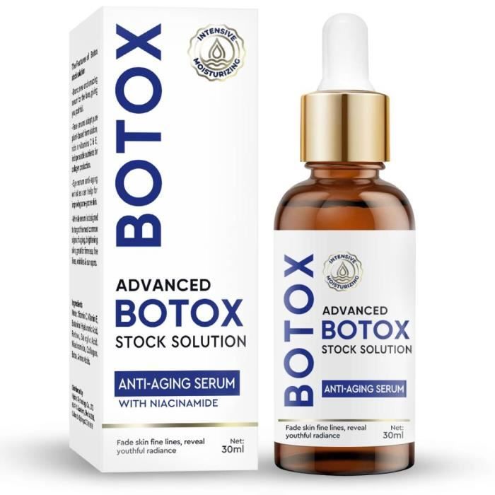 Sérum pour le visage Botox Stock Solution, sérum pour le visage Botox ...