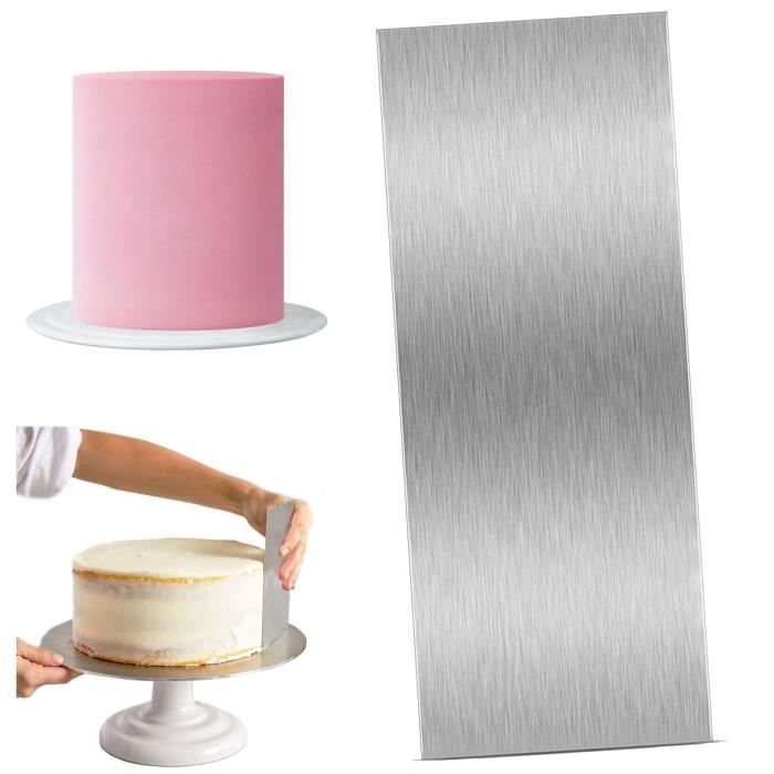 Grattoir à Gâteau - Inox - 22x7.8cm - Non toxique - Facile à nettoyer ...