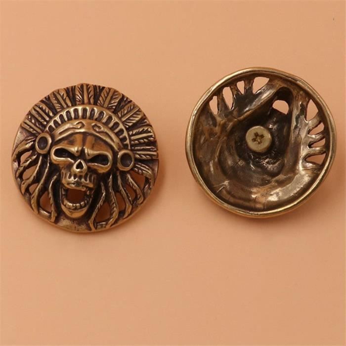 Rivets,1 x Conchos gothiques laiton-Cupronickel Vis à Rivet, sac en ...
