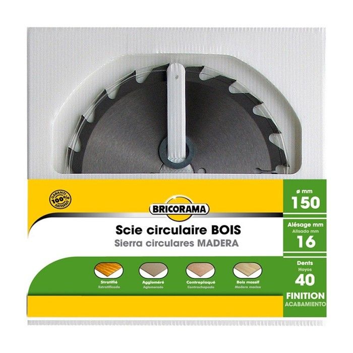 Disque scie circulaire bois (Disque scie circulaire bois: 305mm / 30mm ...