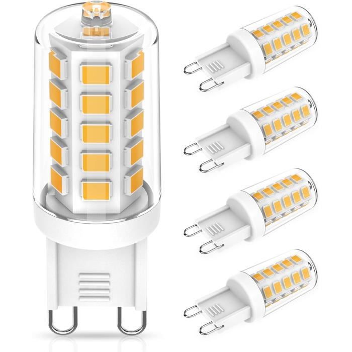 Ampoule G9 Led, 3W Équivalent À Ampoule G9 Halogène 40W 28W 30W, Blanc Chaud G9 2700K, 32 X 2835 ...