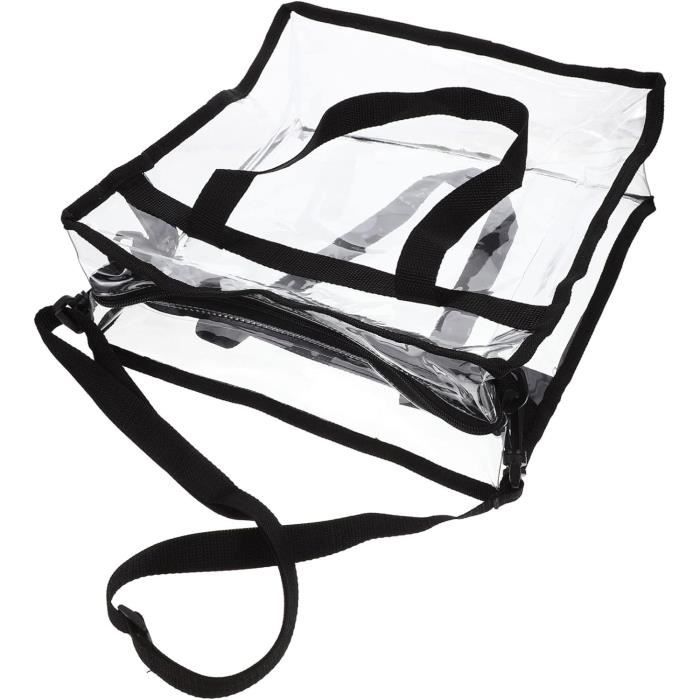 Sac Transparent En Pvc Bandoulière Femme Sac Transparent Multifonction ...