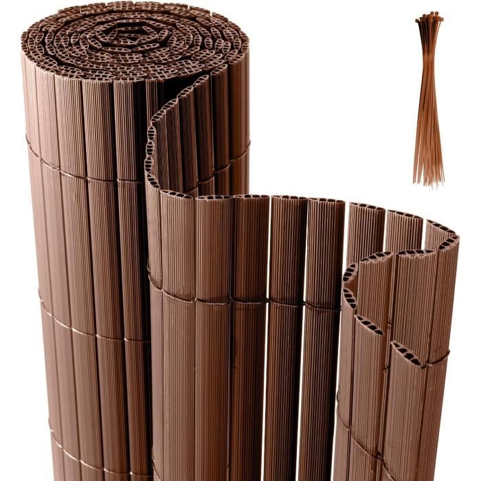 Brise-Vue En Pvc - Résistant Aux Intempéries - Protection Contre Le Vent - Renforcement En 3 ...