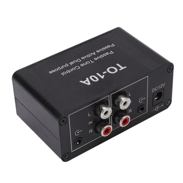XIJ Mini préamplificateur audio stéréo Mini Préamplificateur Stéréo ...
