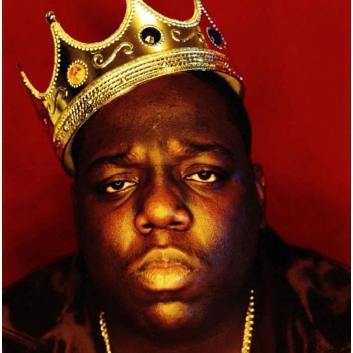 Poster Affiche The Notorious Big Roi Rapper Rap Hip Hop East Coast ...