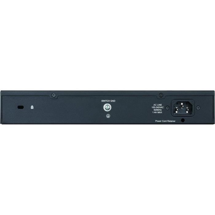 Switch smart Gigabit PoE série DGS-1100 à 24 ports avec 12 ports PoE ...