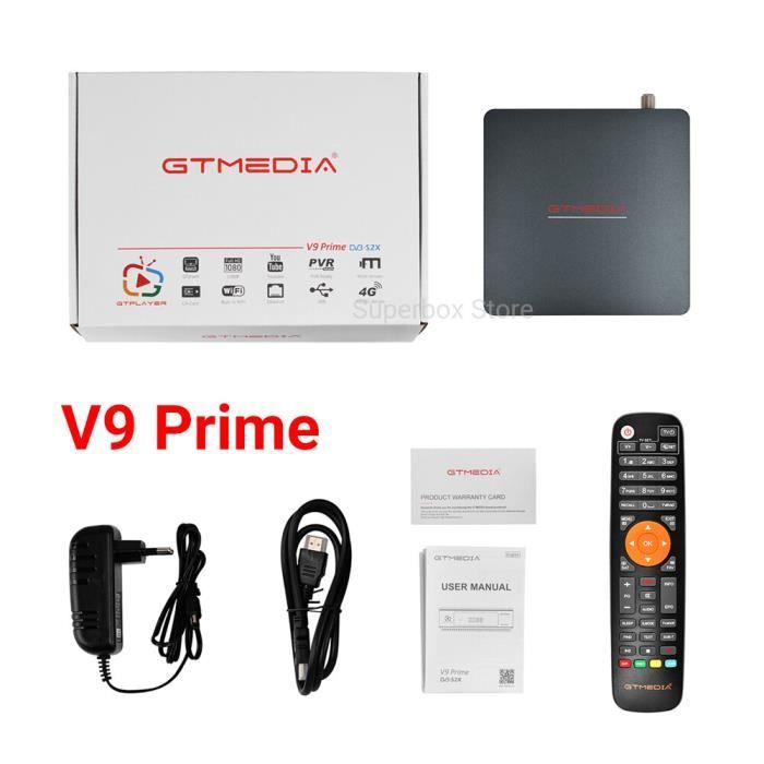 GTmedia V9 Premier DVB-S2X Récepteur Satellite Intégré WiFi HEVC ...
