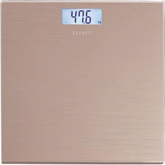 EXZACT Pèse Personne Electronique-Balance de salle de Bain Numérique ...
