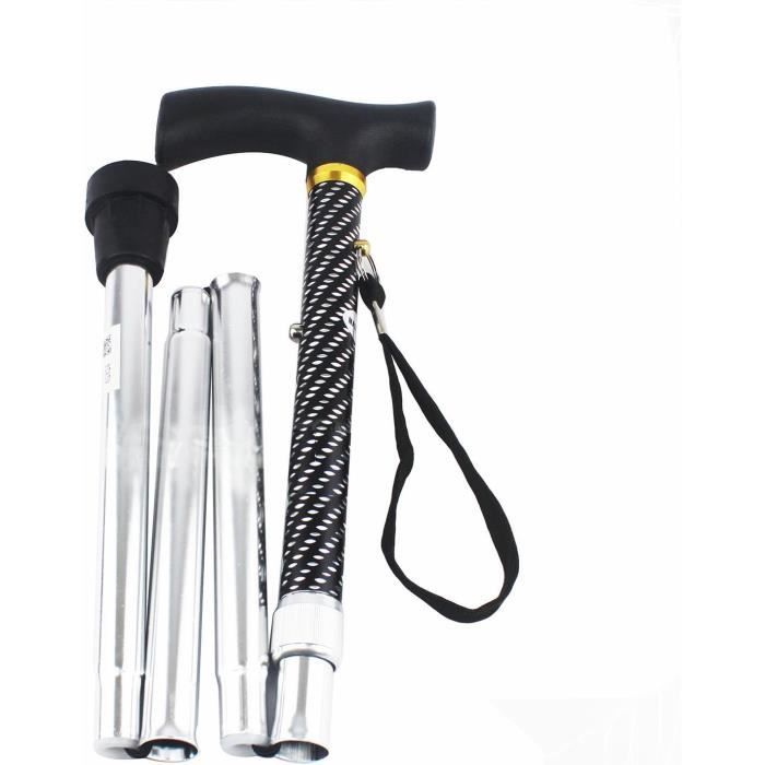 Canne Pliante, Extensible, Rétractable, Hauteur Graduée Et Réglable ...