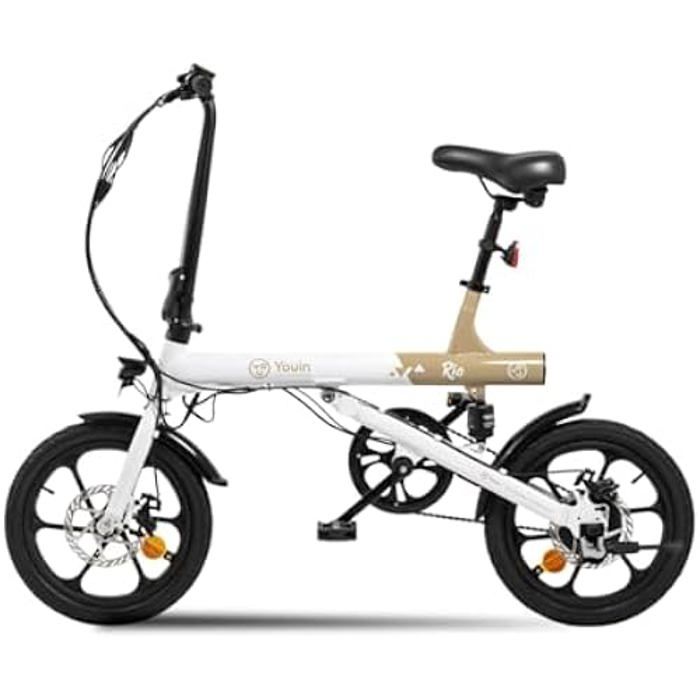 Vélo pliant - YOUIN - Youin Rio - Moteur 250 W - Vitesse 25 km/h ...