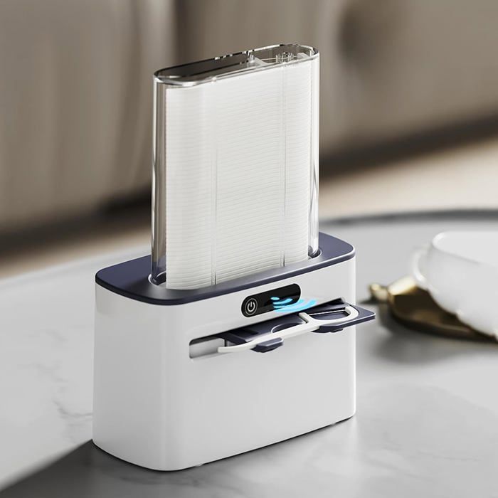 Version Rechargeable Générique Distributeur de fil dentaire, support de ...