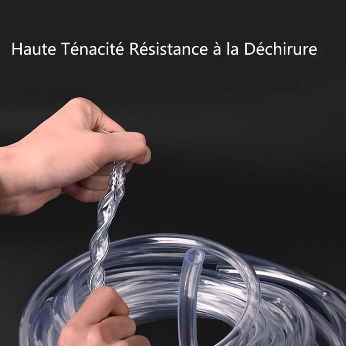 Tuyau Pvc Tube 10Mm X 13Mm 4 Mètres, Tuyauterie Flexible Tube De Pvc Souple Transparent De ...