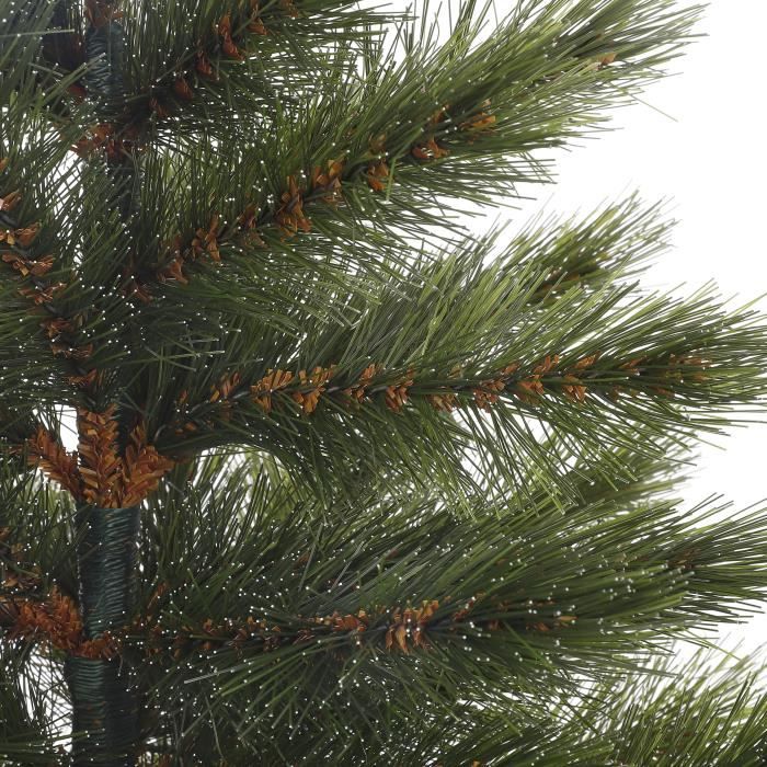 Sapin de Noël Artificiel avec toile de jute Forest Frosted - H60 x Ø45 ...