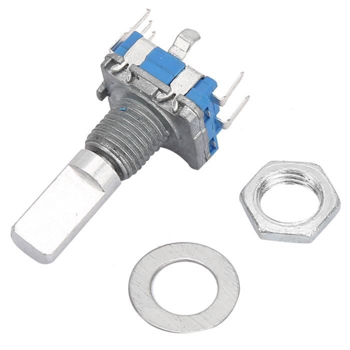 Encodeur rotatif - ASHATA - EC11 - 10pcs - 5 broches - Durable et ...