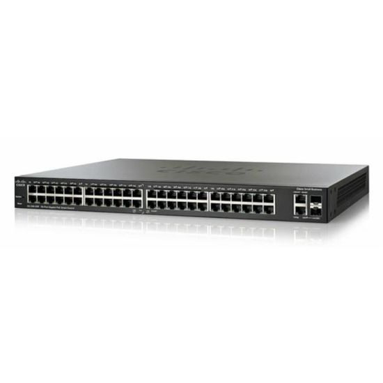 Cisco SG200-50 Switch 2 Ports Combo Mini-GBIC Manageable - Cdiscount Informatique