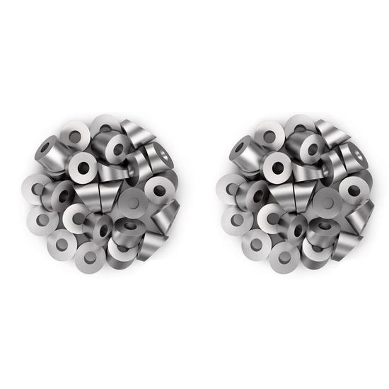 Paquet de 100 Rondelles Biseautées à Angle de 30 Degrés en Acier Inoxydable de 1/4 Po pour Garde ...