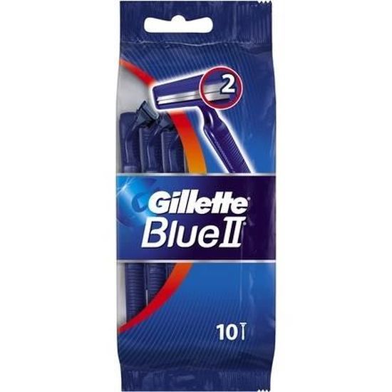 Gillette Rasoir jetable homme blue II fixe x10 - Achat / Vente rasoir ...