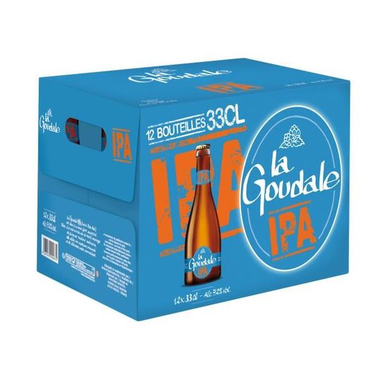 Bière La Goudale IPA 7°2 - 12 bouteilles 33cl - La cave Cdiscount
