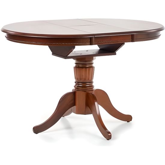 TUKKO | Table extensible style classique | Dimensions 90-124x90x75 cm ...