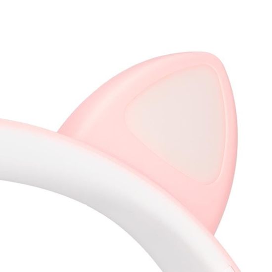 Casque sans fil Oreille de chat DUOKON - LMC - Basse réglable ...