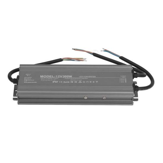 Alimentation LED étanche - EJ.LIFE - 300W - IP67 - Aluminium ...