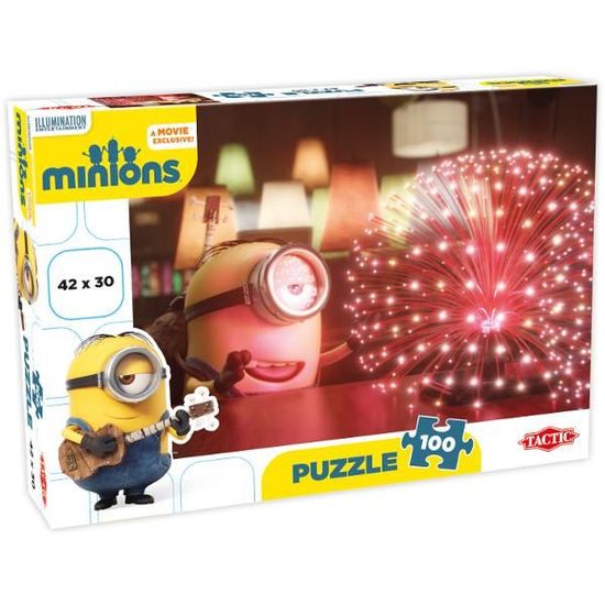 Puzzle 100 pièces Minions - Cdiscount Jeux - Jouets