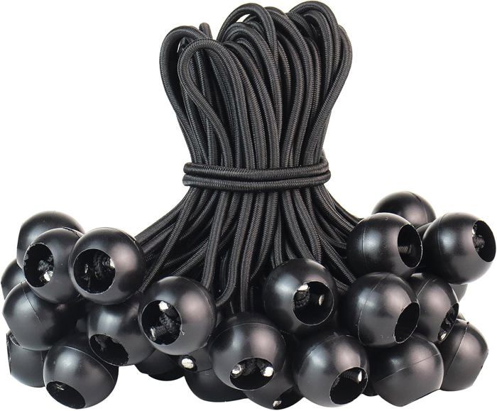 Tendeur Elastique Bache Boule Caoutchouc - 50 Pièces Tendeurs en ...