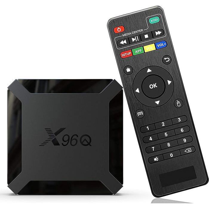 Boîte TV Android - X96Q - H616 - 2G+16G - 4K HD - WiFi 2.4G - Cdiscount ...