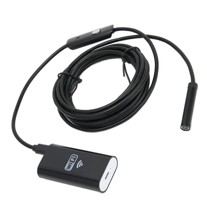 Caméra Endoscope WiFi, Caméra D'inspection HD 720p étanche IP67 avec 8 ...