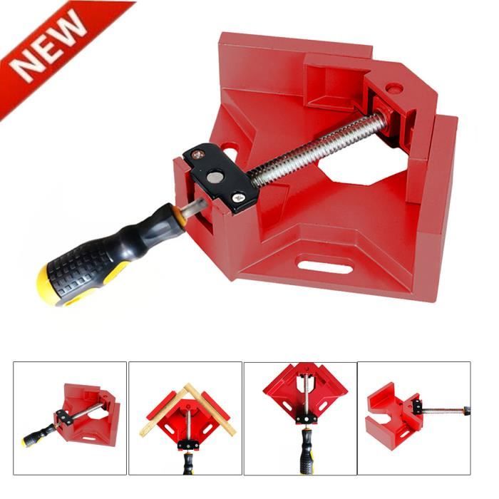Serre-joint 90 ° à angle droit de serrage du bois Vice Bois Métal ...