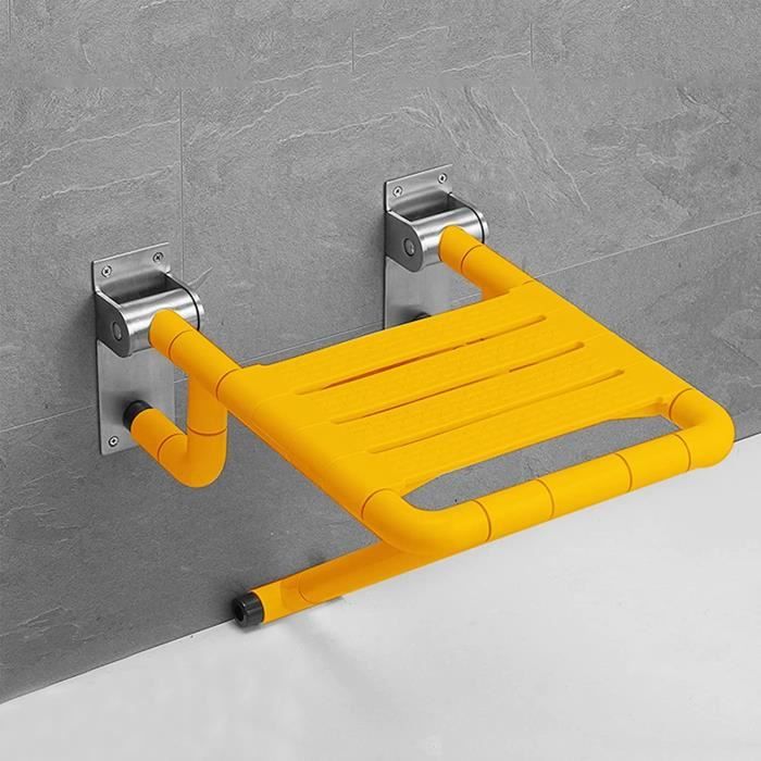 Siège de Douche Rabattable Mural,Tabouret de Douche Banc de Douche pour ...
