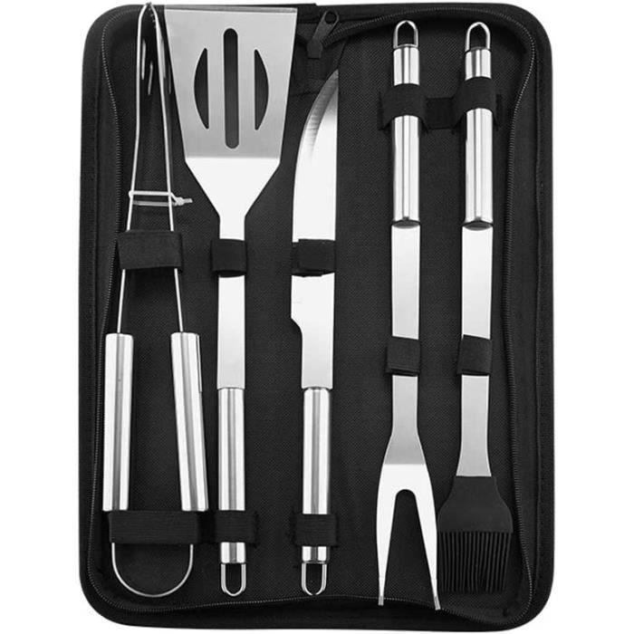 Ensemble de couverts de barbecue, couverts de barbecue en acier ...