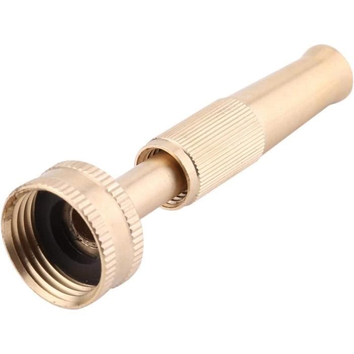 Buse de tuyau haute pression robuste | Buses de tuyau d'eau en laiton pour tuyaux d'arrosage ...