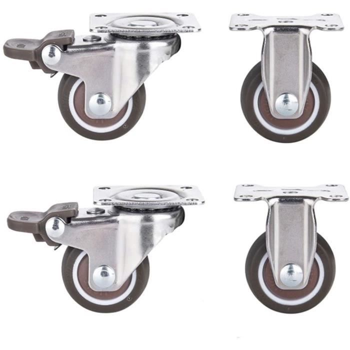 Roue pivotante en Caoutchouc, Roues Mobiles, Roues pivotantes pour ...