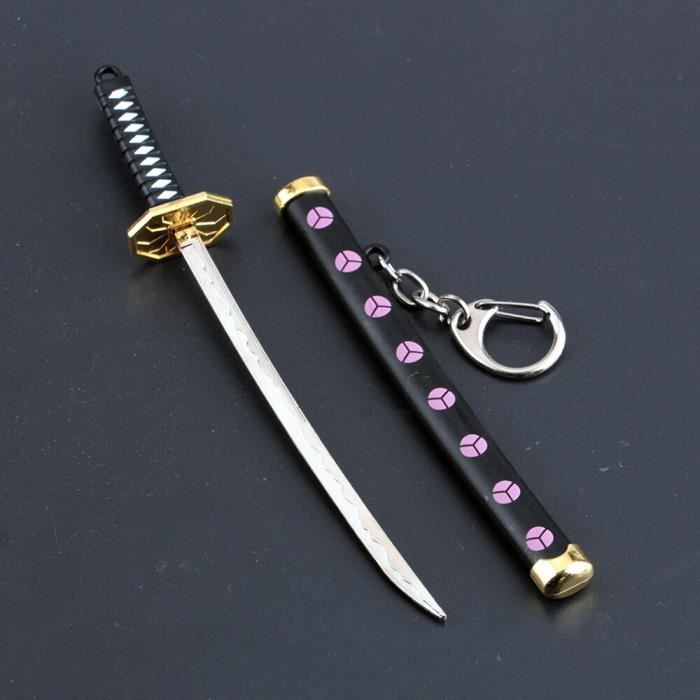 Nouveau 8 Styles Roronoa Zoro épée porte-clés pour femmes hommes boucle ...