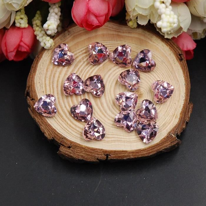 Ecusson Strass En Verre à Coller à Larrière Coloré En Verre Artisanat