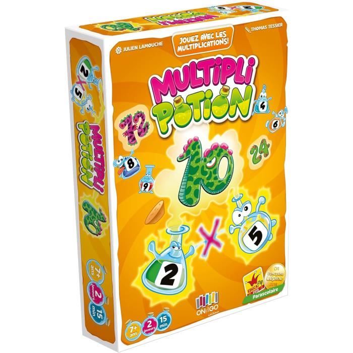 Multipli Potion Nouvelle Editon - On The Go Editions Jeu Enfants - Jeu ...