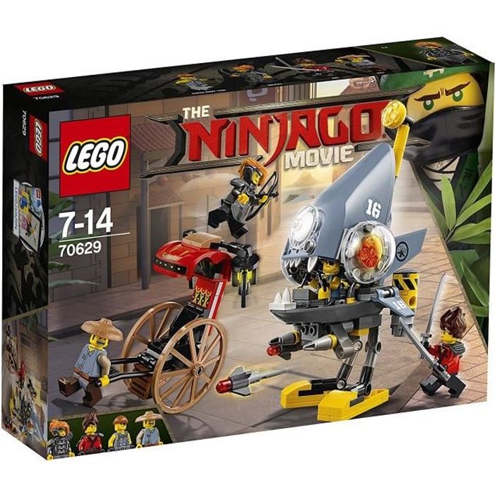 LEGO® NINJAGO® 70629 L'attaque des Piranhas - Cdiscount Jeux - Jouets