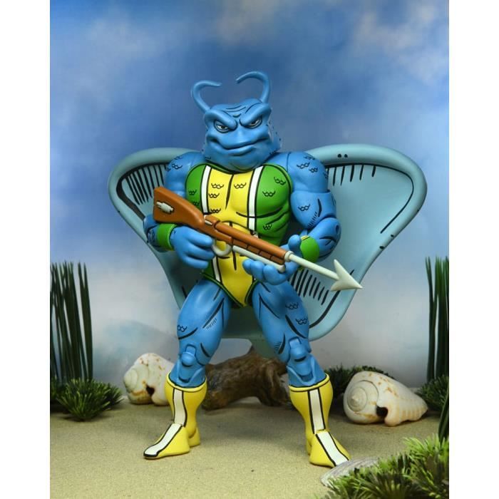 Figurine - NECA - Man Ray - Noir - 18 cm - Accessoires inclus - Pour 14 ...