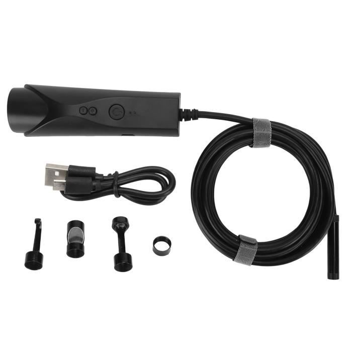 Endoscope WiFi QIILU - Caméra HD 1080P IP67 - Câble semi-rigide ...