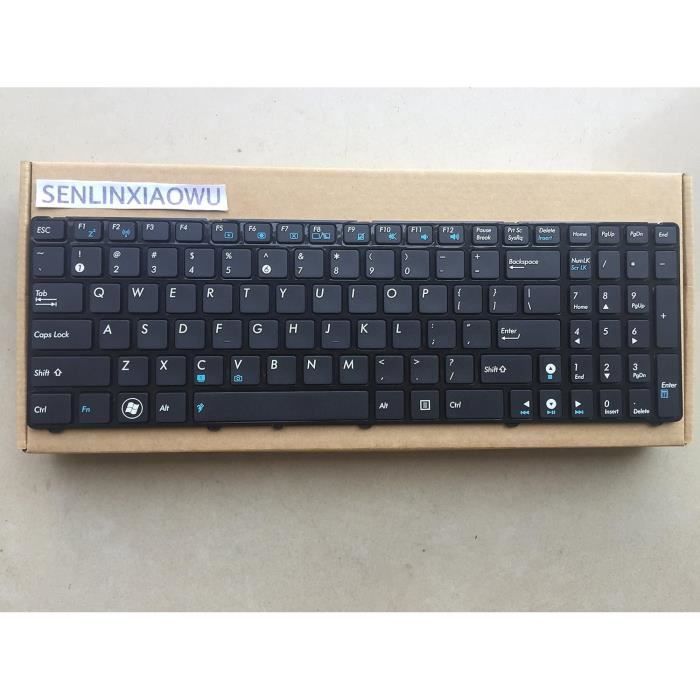 Clavier D'Ordinateur Portable Clavier Noir Américain Avancé Avec Cadre ...