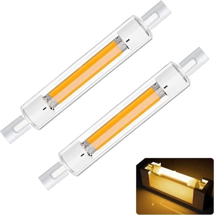 Ampoules R7S Led 118Mm Dimmable, Ampoule Led R7S 30W Équivalent À Lampe ...