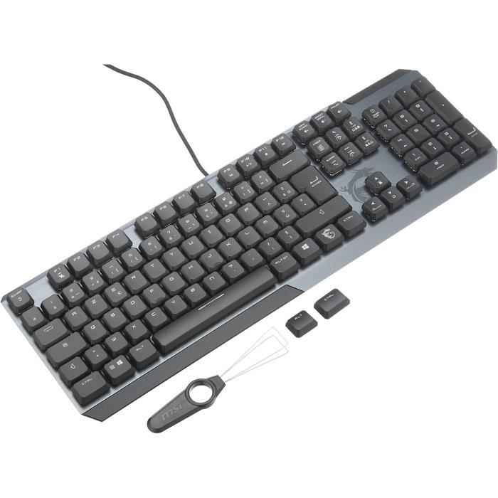 Vigor Gk50 Clavier Gaming Mécanique Low Profile - Azerty Fr, Switches ...